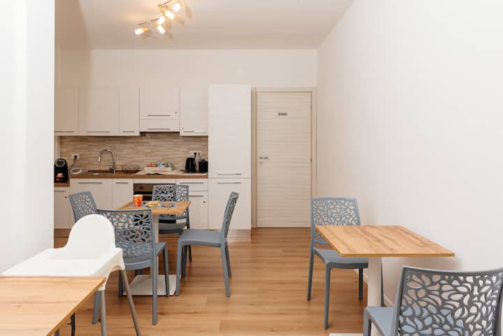 La Casa Di Ambra - Chambre Triple Bain Privée - Porto Torres