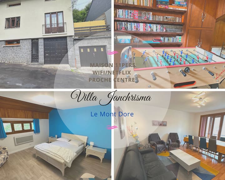 Villa Janchrisma Montdore 11pers - Mont-Dore