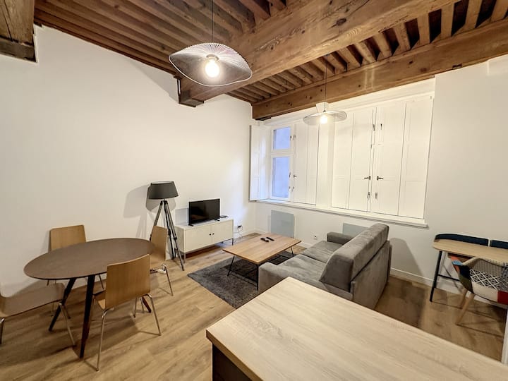 My Home Boeuf 2- Vieux Lyon Wifi - Ventilo - Lyon
