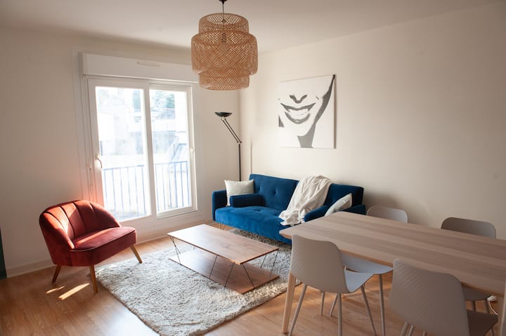 Appart 3 Chambres à Recouvrance - Brest