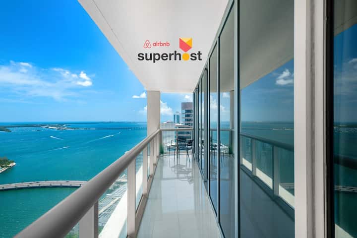 Sky Ocean View Corner Unit 2br/2ba | Icon Brickell - Miami