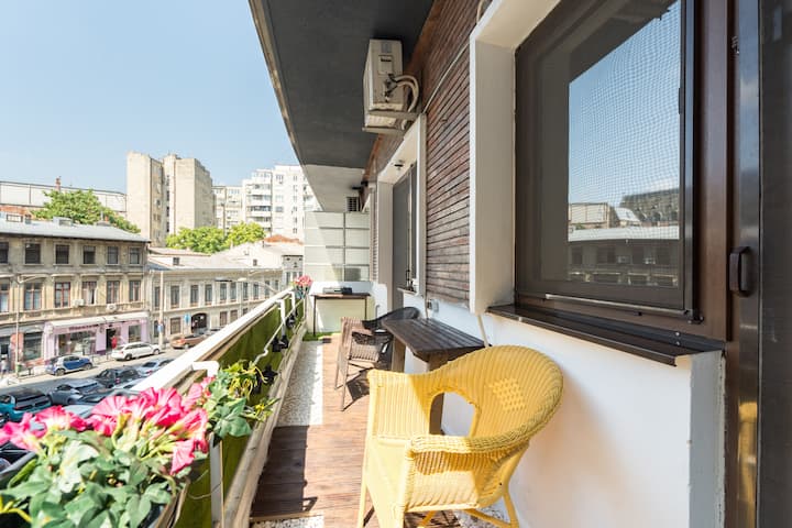 Modern & Spacious - Prime Location Near Old Town - Bucarest