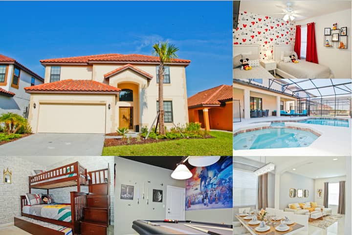 Breathtaking Home W/pool/spa/gameroom/wi-fi - Kissimmee