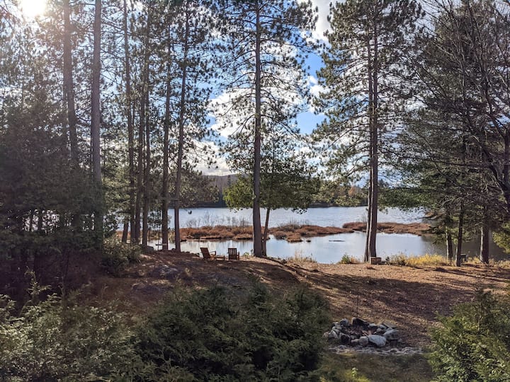 Le Rayonnant - Chalet Bord De Lac - Rawdon