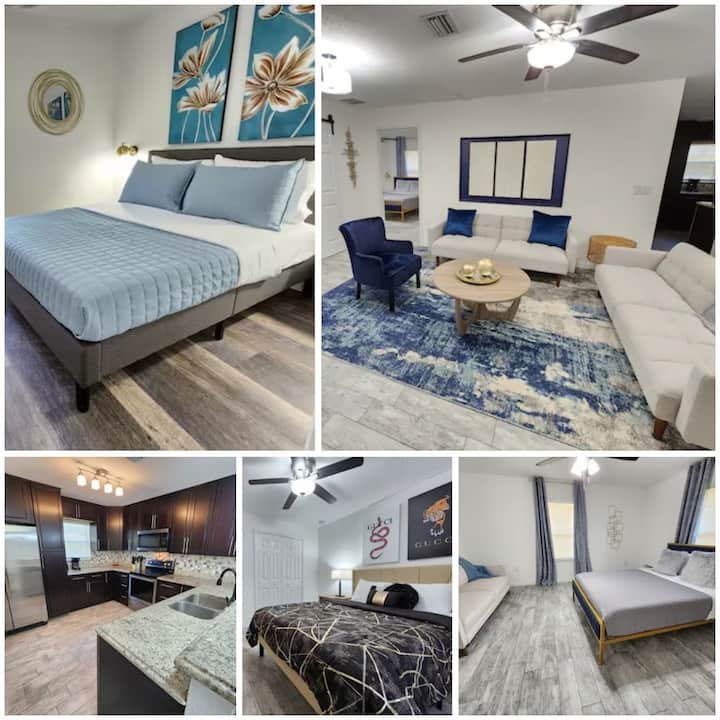 Modern Estate Dt Orlando 15+ Beds 2 Kitchens 4bath - Orlando