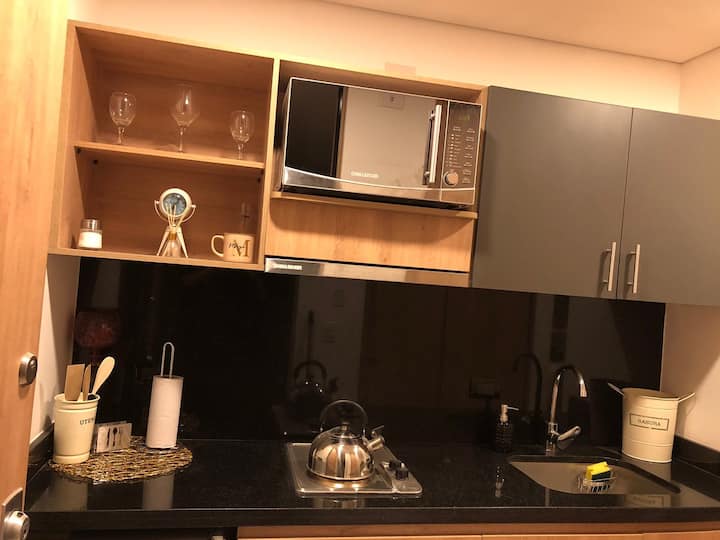 Hermoso Apartaestudio Chapinero - 보고타