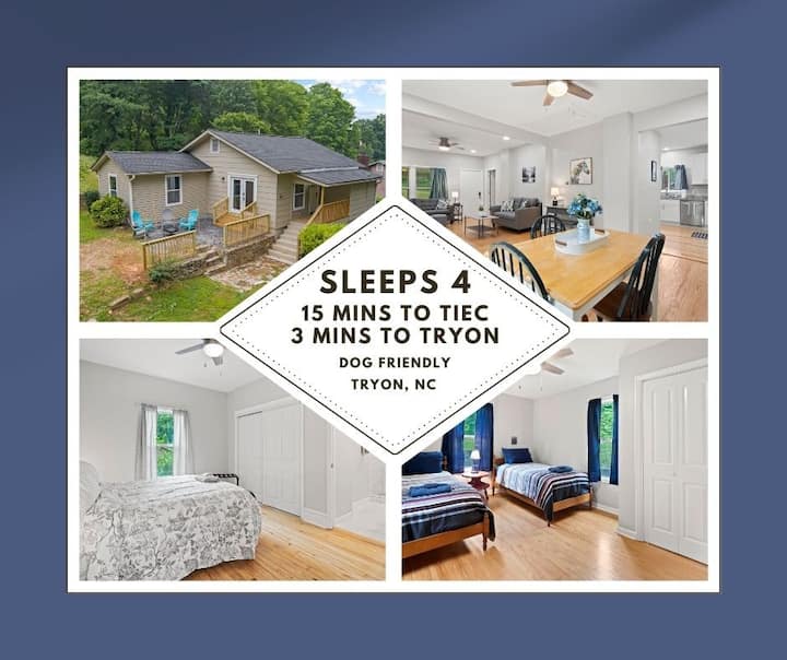 15 Mins To Tiec | Sleeps 4 | Dog Friendly - Tryon, NC