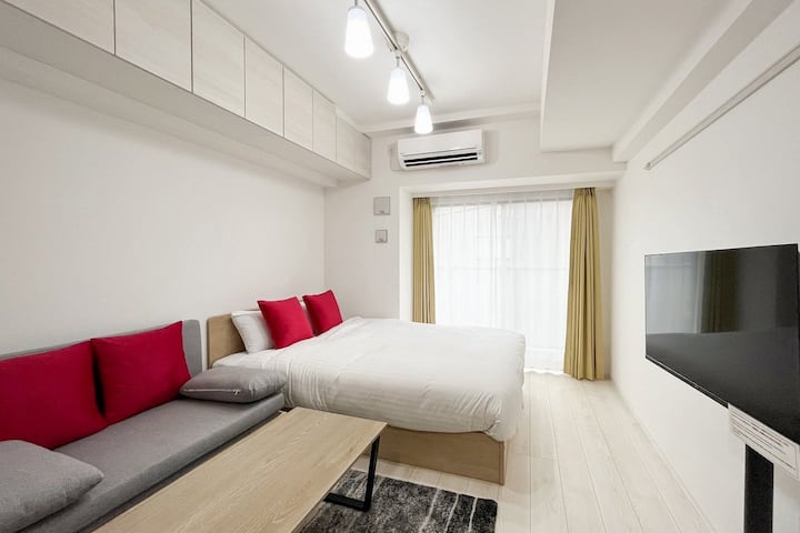 Beautiful White Base Room/305 - Kawasaki
