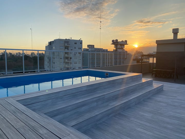150- Moderno Estudio Con Piscina En Caballito Ba - Buenos Aires