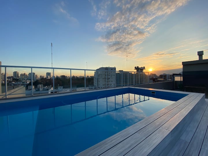 149- Moderno Estudio Con Piscina En Caballito Ba - Buenos Aires