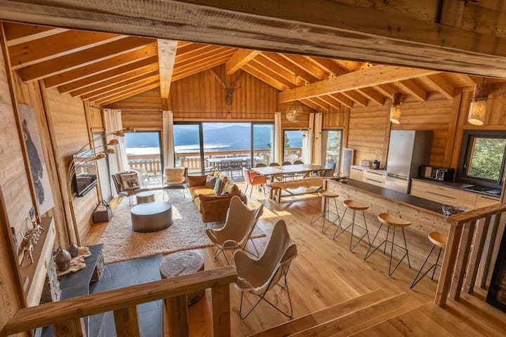 Chalet Le Saint-jean Lodge, 5* Piscine, Pistes Ski - Les Angles