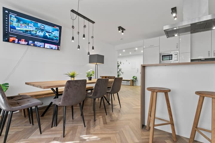 ※ Flatista Homes - Central Station ※4br ※10 Guests - Munich (Monacor di Baviera)