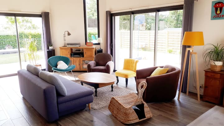 Maison Confortable Proche Nantes - Arc en Ciel - Couëron