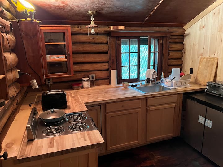 Updated Authentic Log Cabin - New Jersey