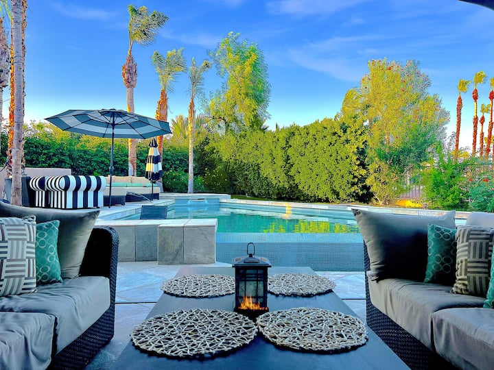 Pickleball In A Desert Oasis. - Palm Springs, CA