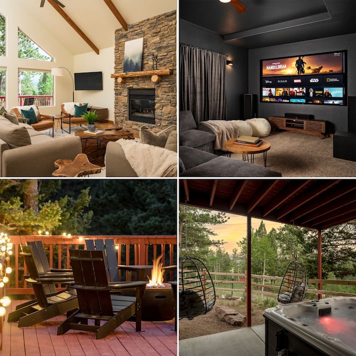 Pikes Peak View~hot Tub~theater~game Room~firepit - Woodland Park, CO