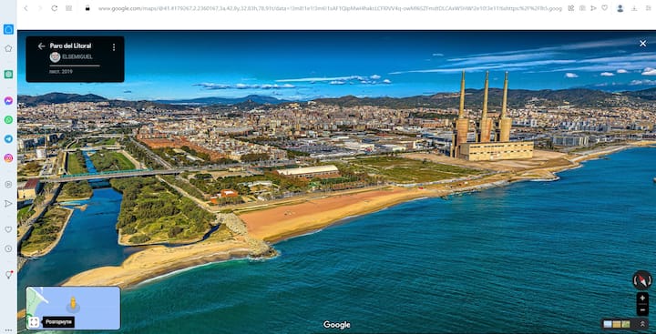 Playa De Sant Adrià De Besos. - Badalona