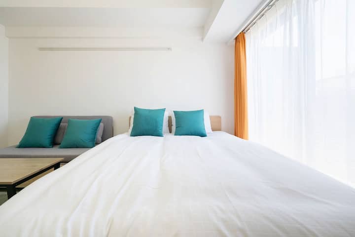 Beautiful White Base Room/306 - Kawasaki
