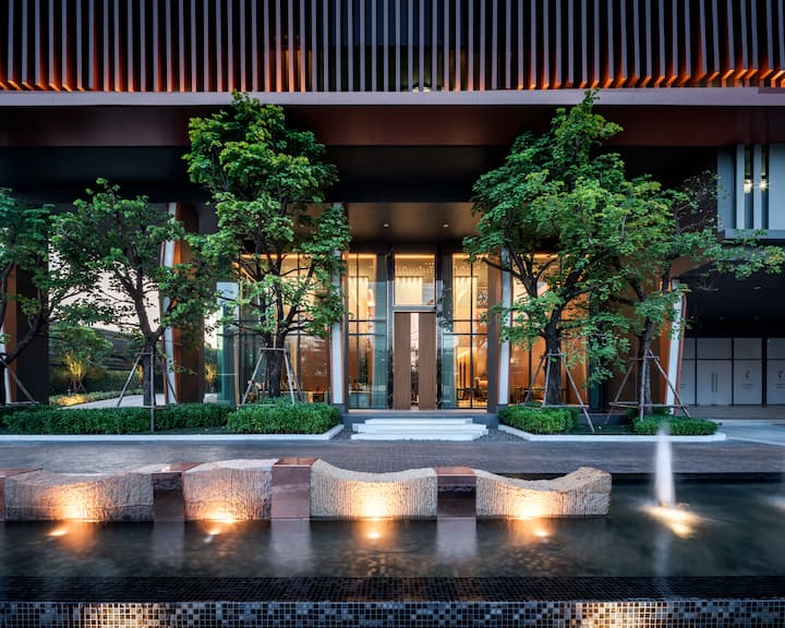 Skyview Nice Condo Sukhumvit Thonglor 2ppl 1br Bts - Bangkok