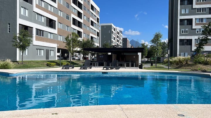 Exclusivo Departamento Piscina Vistas Panorámicas - Guadalupe, Mexico