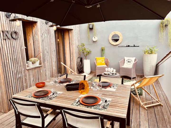 Bel Appartement  « Galet Gris « Rue Piétonne - Noirmoutier-en-l'Île