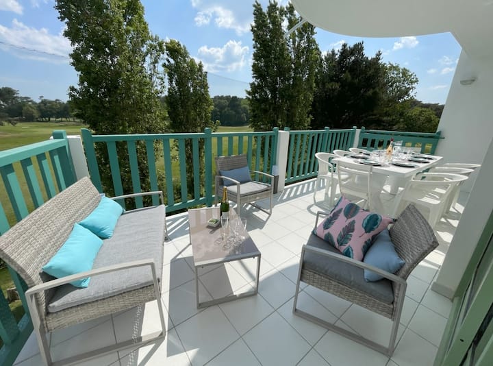 Appart 3 Chambres Avec Piscine Golf Bourgenay - Talmont-Saint-Hilaire