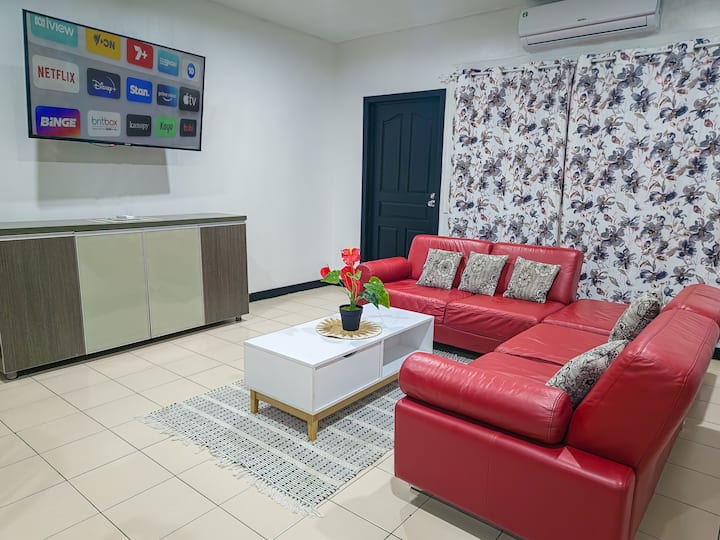Tropical Escape Lelata - 3br,free-wifi,a/c,netflix - Apia