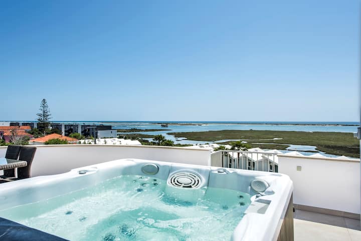 270 Sqm Pérola | Pool & Jacuzzi | Terrace Sea View - Fuseta