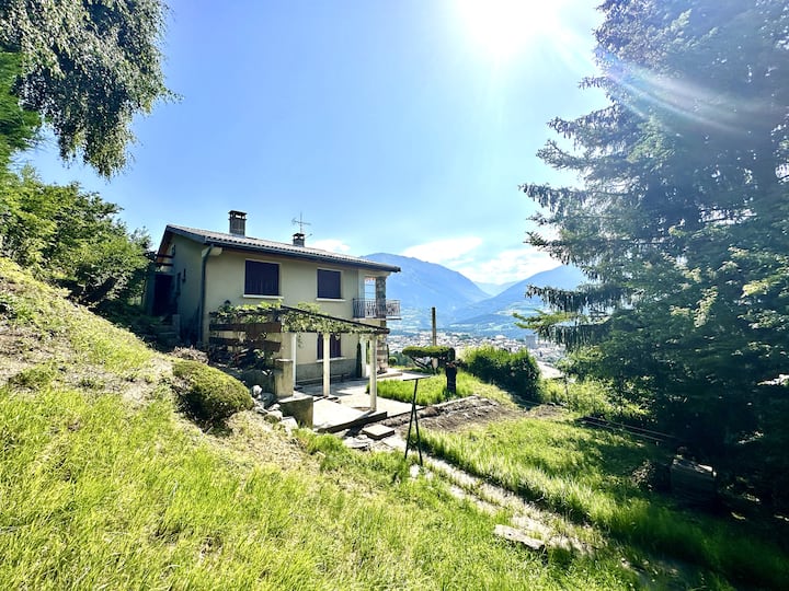 Grande Maison Familiale Jardin Et Vue Panoramique - Les Orres