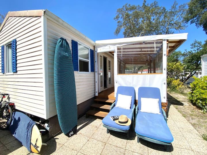 Acogedor Mobil-home En Las Landas - Labenne