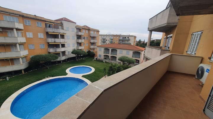 Familiar,tranquilo Y  Acogedor-piscina-parking- - Cambrils