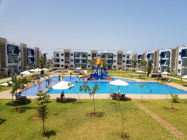 Bel Appartement Avec Piscine - Saidia