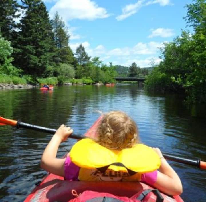 Immense Lodge- Spa Recouvert - En Pleine Nature! - Sainte-Agathe-des-Monts