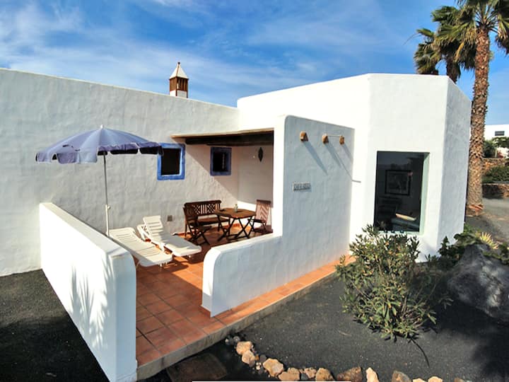 Casa Azul, Jolie Maison Avec Vue Sur La Mer - Costa Teguise
