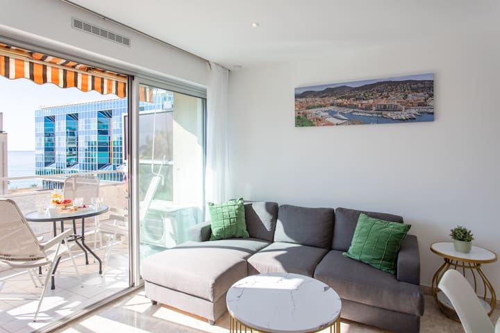 Suite Californie Face Mer 3chbrs/ Clim & Balcons - Nice