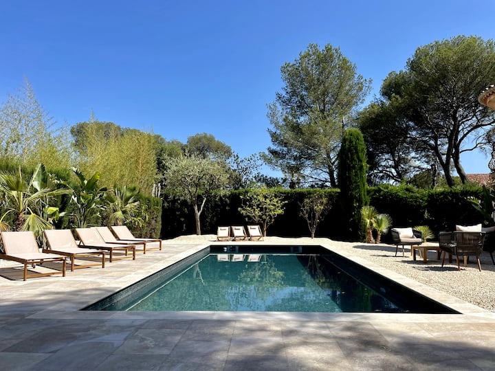 Villa Aloes - Piscine Chauffee, Proche Plage - Saint-Raphaël