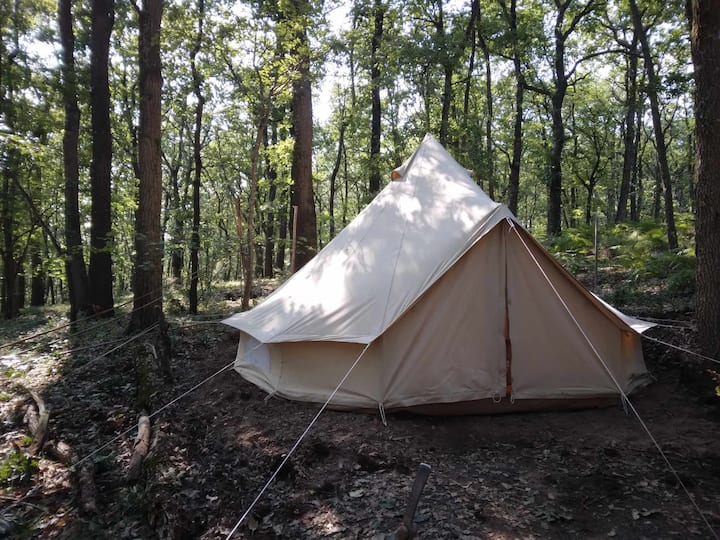 Tente Cloche En Pleine Forêt - Gennes