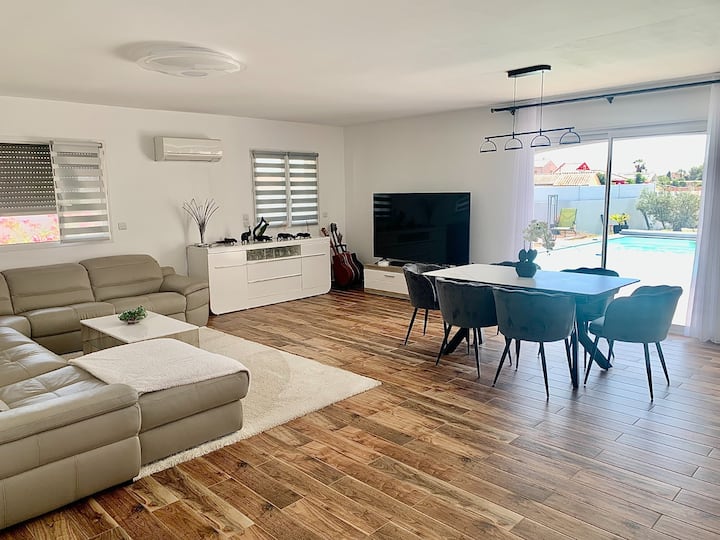 La Villa Lea, Résidence De Plein-pied Avec Piscine - Perpignan