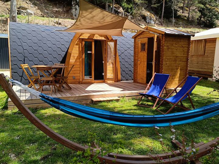 Cabane Pod - Lac de Naussac