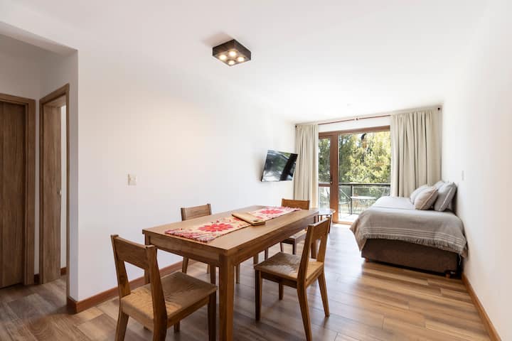 Cálido Departamento Con Hermosa Vista En Bariloche - Neuquen