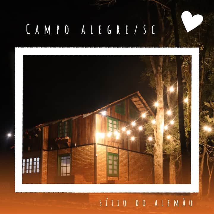 Chalé Serra Dona Francisca - Sítio Do Alemão - Campo Alegre