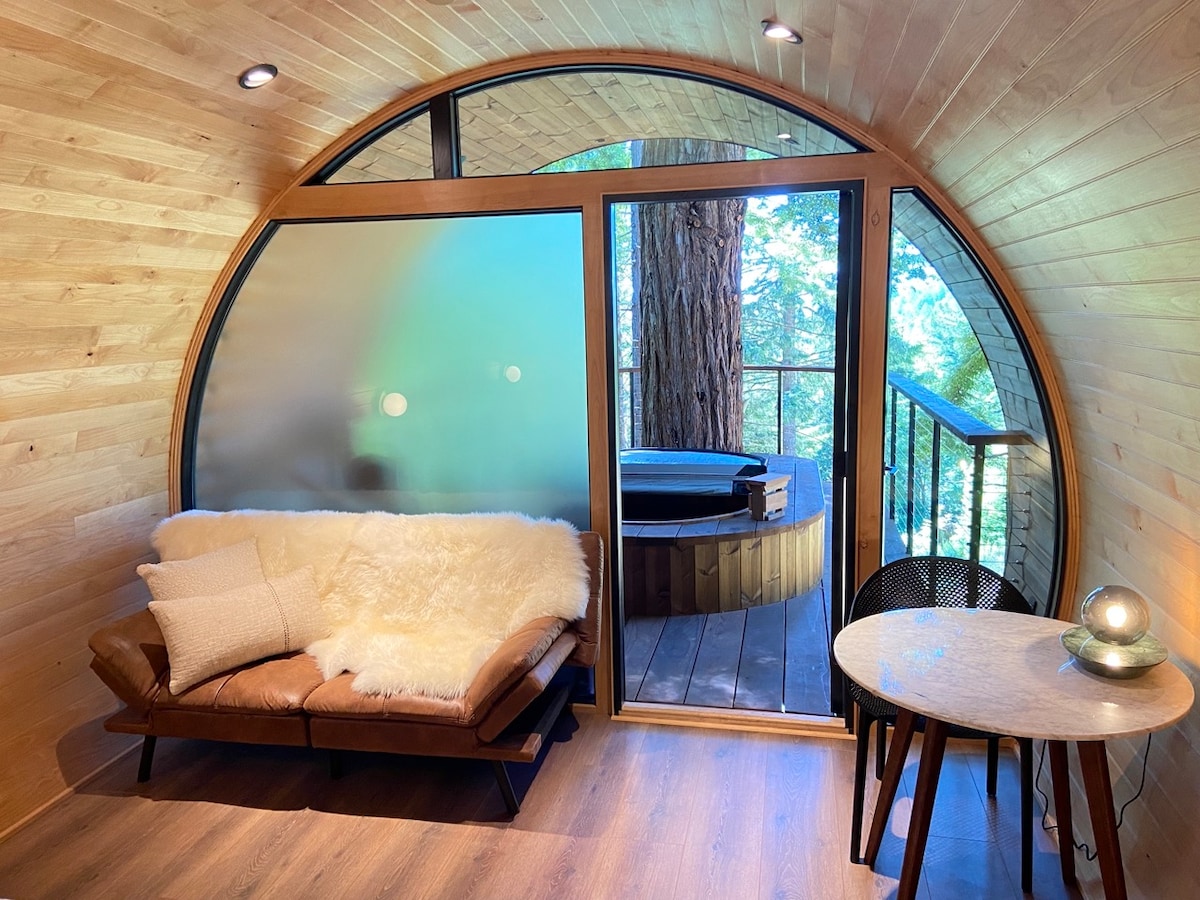 The Spectacular Spyglass Treehouse - Treehouses for Rent in Occidental ...