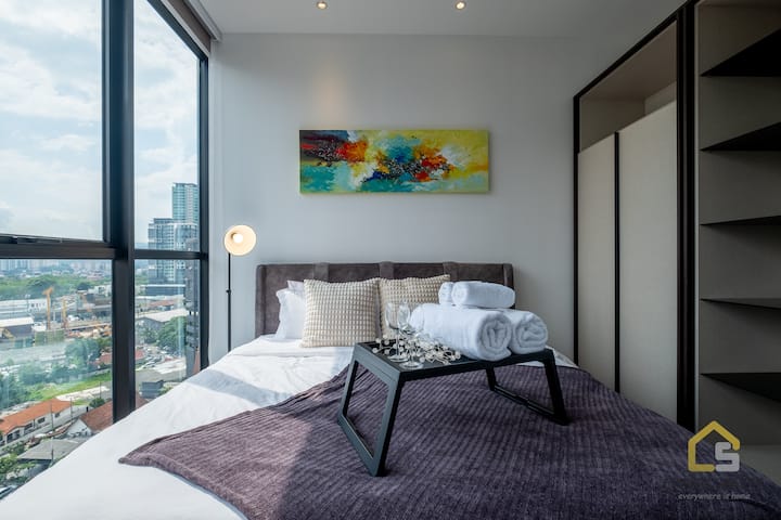 Supreme 1-bedroom#12 W/washer&dryer@klcc Scarletz - Malaysia