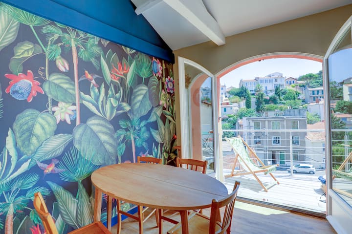 Superbe Maison 2 Ch  6 Pers  Endoume -Mer à Pied - Marseille