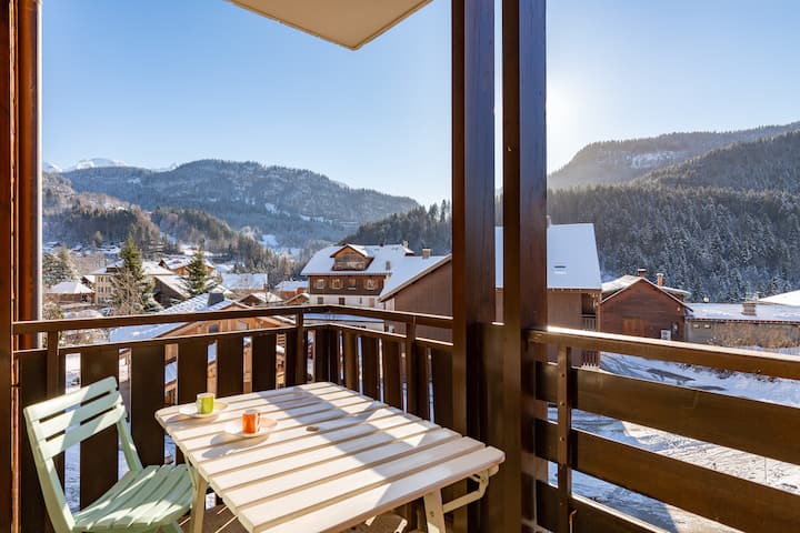 Studio Lumineux Avec Balcon Classé 2 éToiles Sima - Saint-Jean-de-Sixt