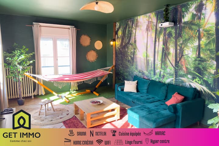 Jungle Urbain- Sauna - Ciné - Hamac - Hyper Centre - Amiens