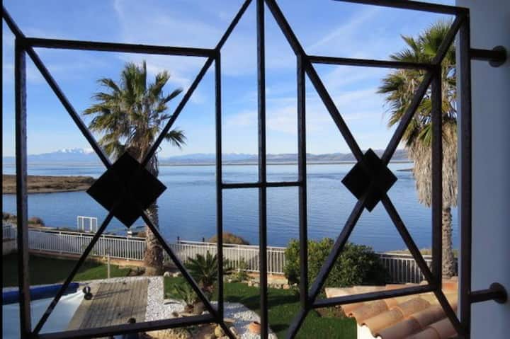 Villa Bord De Mer Piscine Avec Vue Au Calme - Leucate