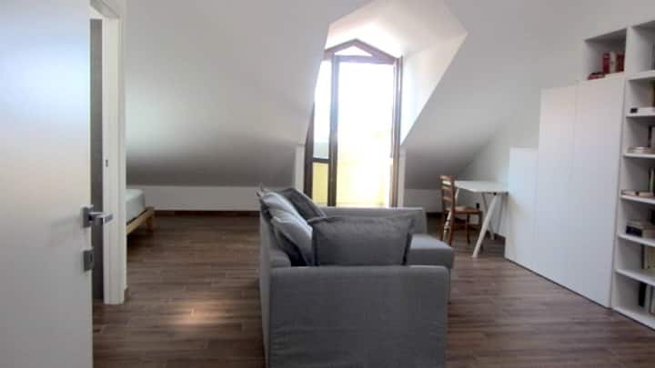 Mansarda Nuvola In Zona Filadelfia - Turin
