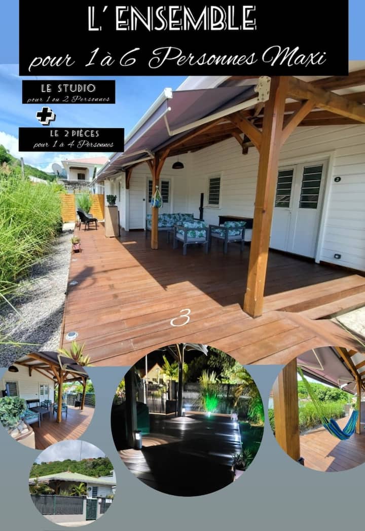 Habitation Rachel : Le Chalet - Le Morne Rouge