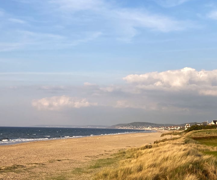 Maison 25m De La Mer/ Rdc 130m2 & Jardin 8/10 Pers - Merville-Franceville-Plage